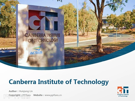Canberra Institute of TechnologyPPT模板,Canberra Institute of ...